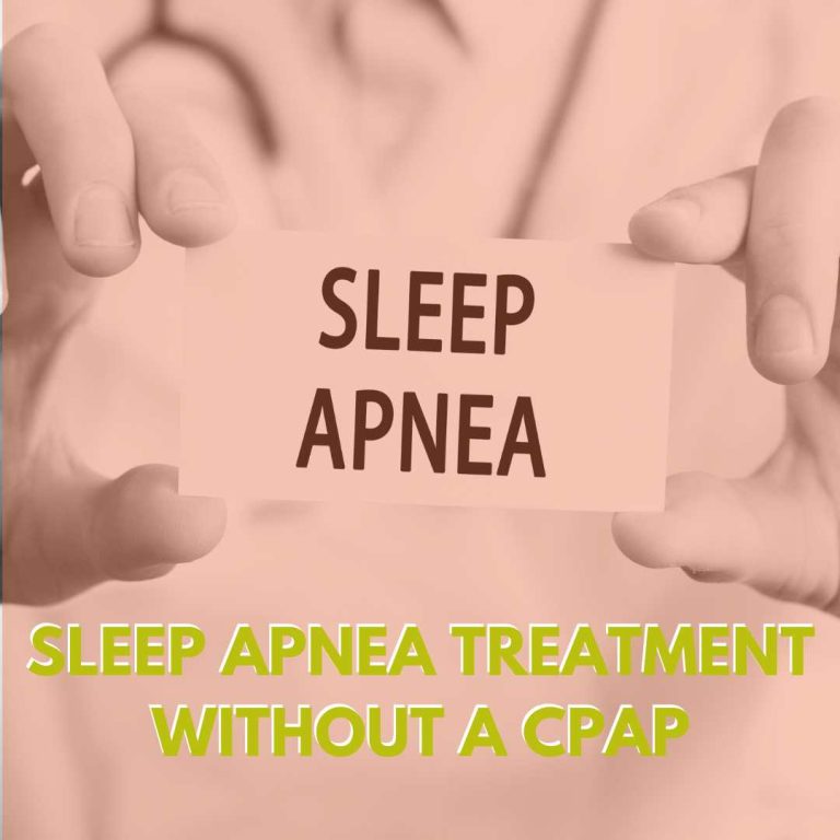 CPAP and Claustrophobia: Treat Sleep Apnea Without CPAP